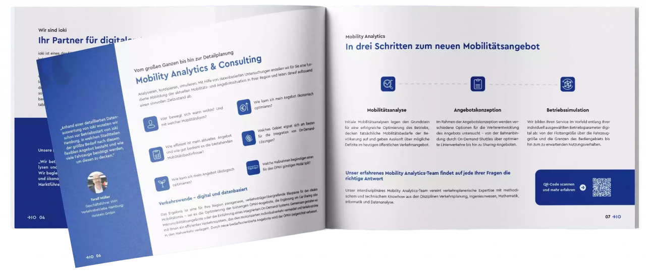 ioki – The operating system for digital mobility – data-based and efficient